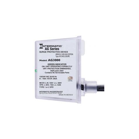 GRASSLIN AG3000,AG3000,Grasslin,GRASSLIN INTERMATIC surge protection ...