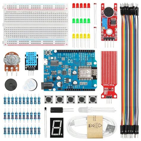 TSCINBUNY Kits D Automatisation Pour Arduino Kit Professionnel Complet