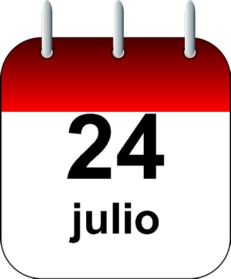 Que Se Celebra El 24 De Julio Calendario
