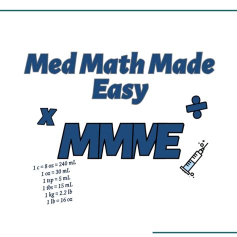 Med Math Made Easy Youtube