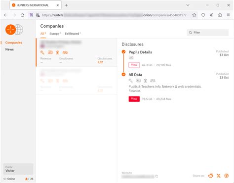new hunters international ransomware possible rebrand of hive