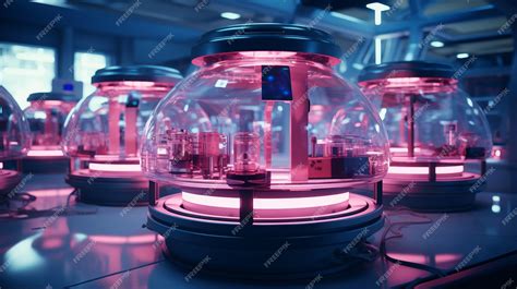 Premium Ai Image Quantum Computing Lab Hd Wallpaper Photographic Image