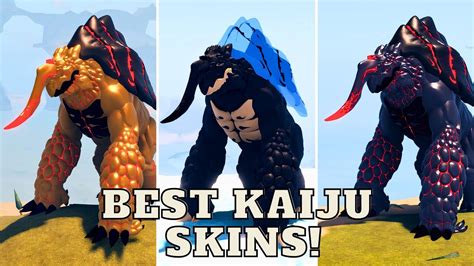 Goliath Behemoth Best Skins Kaiju Universe Youtube