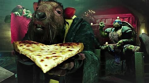 Черепашки ниндзя 2014 Сплинтер наказывает Черепашек Сыровары веками спорили о её