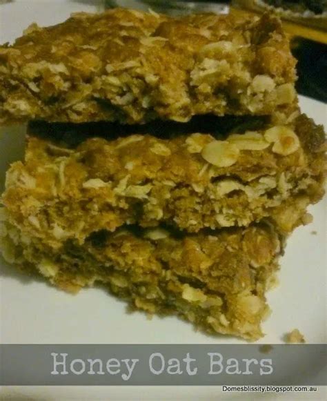 How To Make Oat Bars With Honey At Samantha Tennant Blog