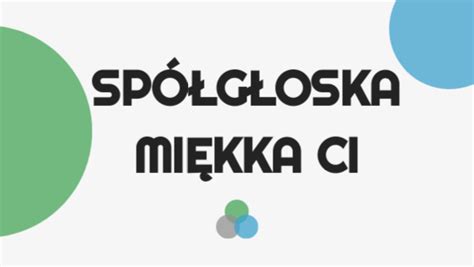 ć i ci