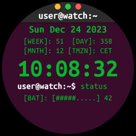 Terminal Ubuntu Watch Face Apps On Google Play