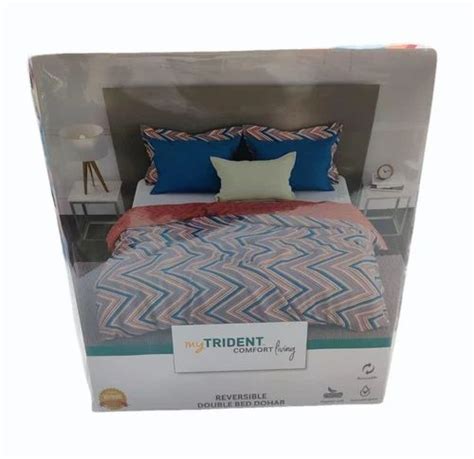 Floral Print Cotton Trident Reversible Double Bed Dohar For Hotel At Rs 1497piece In New Delhi