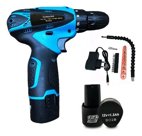 Furadeira Parafusadeira 12v Bivolt C Maleta 2x Bateria Parcelamento