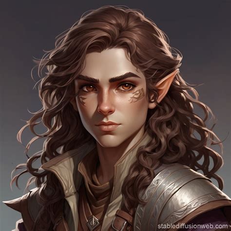 Half Elf Rogue Pathfinder Style Stable Diffusion Online