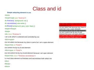 HTML Simple Tutorial Part PPT