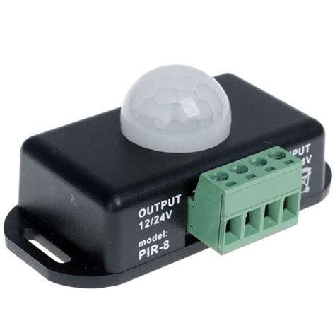 Dc12v 24v Pir Sensor Led Dimmer Switch Motion Function Pir8 Pir 8 Cotroller For 5050 3528 5630