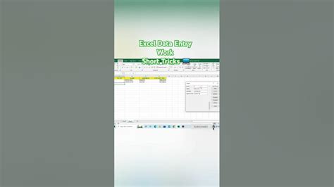 Tip For Excel Dataentry Operatorsexcel Dataentry Shortsexcel Job