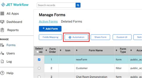 Automation Jet Workflow