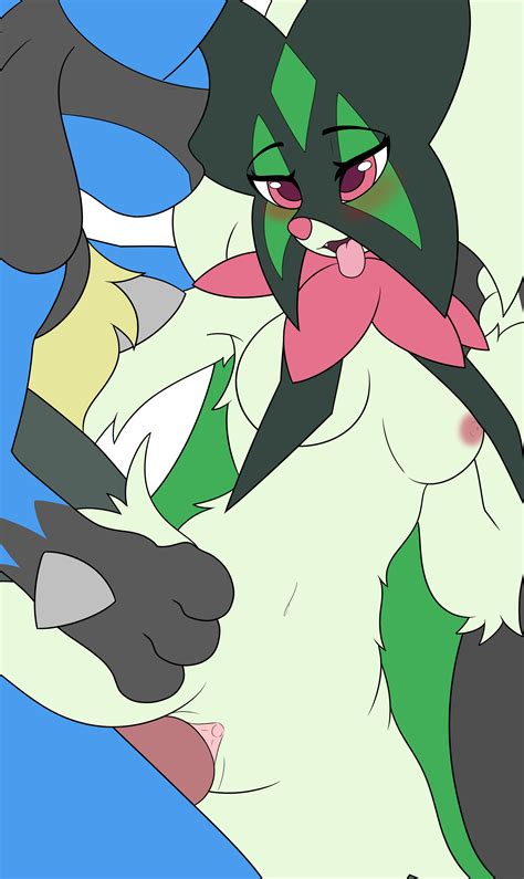 Rule 34 Absurd Res Anthro Duo Female Hi Res Lucario Male Male Female