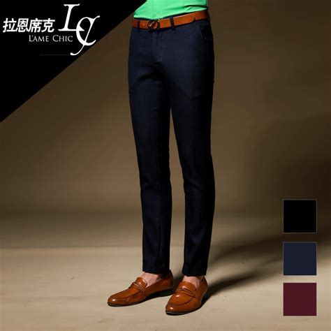 L Ame Chic韩国春夏新款潮男士青年男装商务低腰小脚休闲西裤长裤lamechic旗舰店