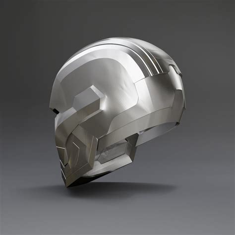 Iron Patriot Helmet Stl File For 3d Printing Etsy