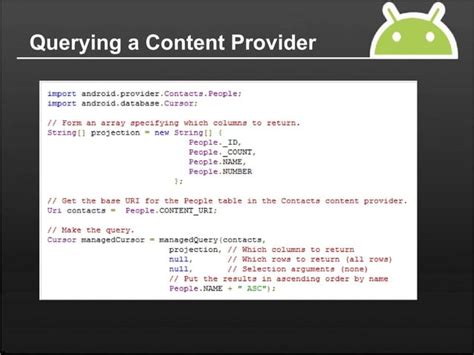 android content providers