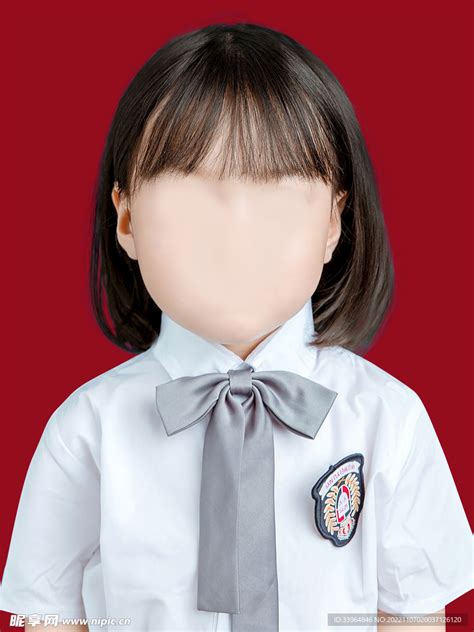 儿童证件照换脸设计图 儿童摄影模板 摄影模板 设计图库 昵图网
