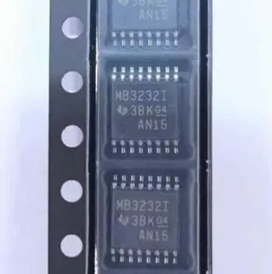 5 100pcs MAX3232IPWR MAX3232IPWR TSSOP16 RS 232 TRANSCEIVER 100 New And