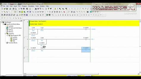 Simulasi Rangkaian Bel Kuis menggunakan Aplikasi CX-Programmer - YouTube