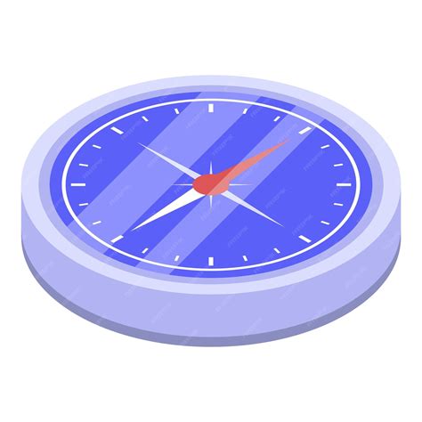 Premium Vector Compass Icon Isometric Of Compass Vector Icon For Web