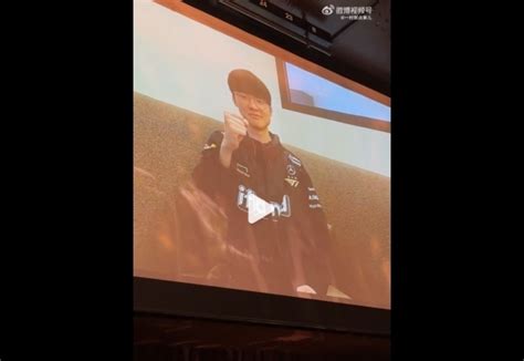 恭喜bang與lck女主持 今天舉辦婚禮 Faker還錄影片祝賀人在國外