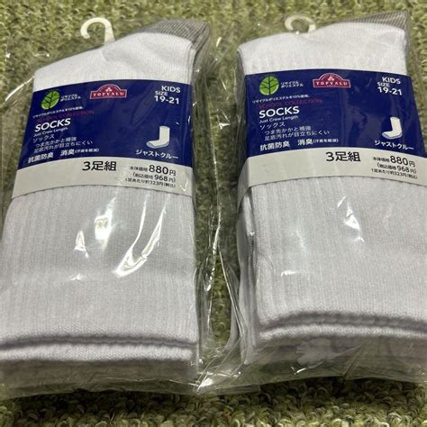 新品 キッズ スクールソックス 6足 Aeon トップバリュー ジャストクルー メルカリ