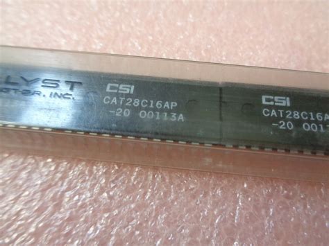 Cat28c16ap 20 Catalyst 16k Bit Cmos Parallel Eeprom Dip24 Ukinstock