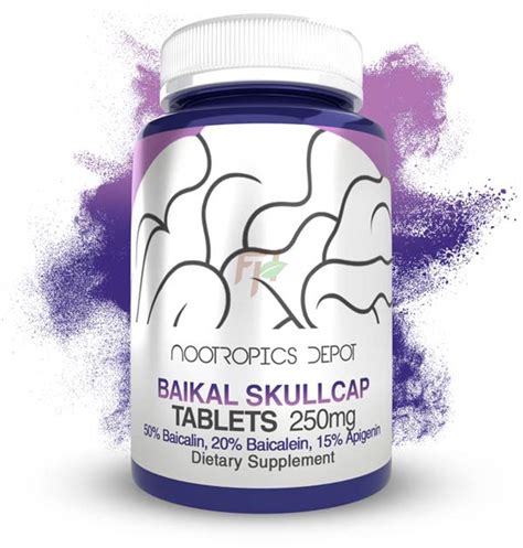 Nootropics Depot BAIKAL SKULLCAP (250 мг * 60 таблеток) - Купить в ...