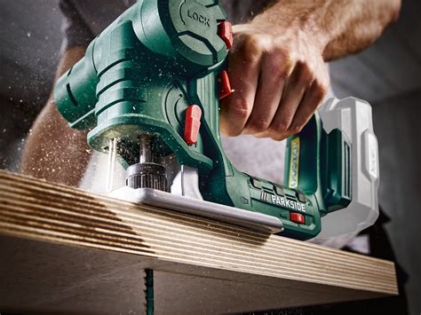 Parkside® 2 в 1 акумулаторен трион Лидл Oferta Bg