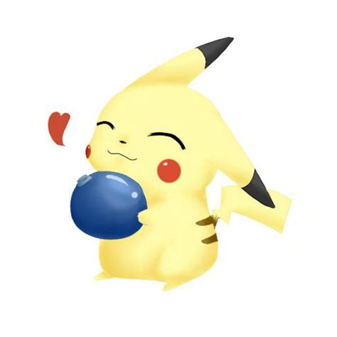 Pikachu Got Oran Berry By Mokonatenshi On Deviantart Pikachu Oran