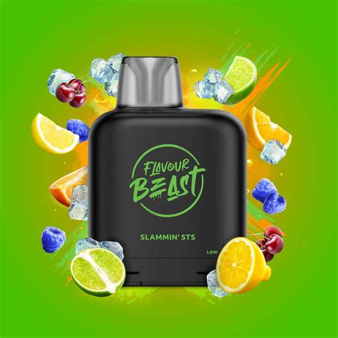 Level X Flavour Beast Pod 7000 Puffs Slammin STS Order Now PuffLab