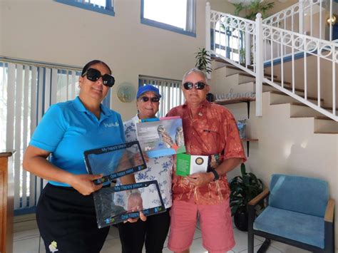 Aruba Tourism Authority Honored Loyal Visitors At Caribbean Palm Village Resort Eileen Besancon
