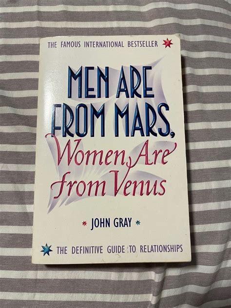 Men Are From Mars Women Are From Venus Hobbies And Toys Books