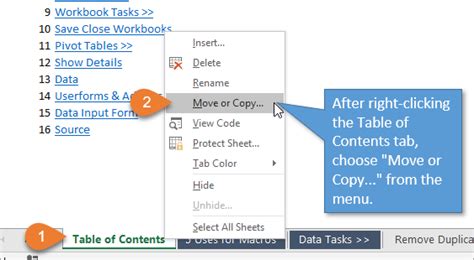Excel Table Of Contents That Automatically Updates Excel Campus
