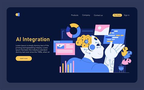 Development Process Automation Flat Illustration 54201738 Vector Art