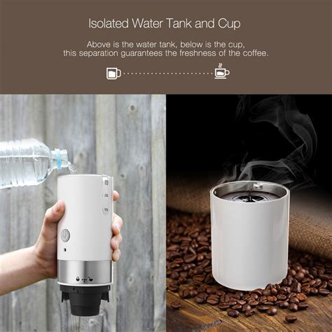 Mini Electric Portable Coffee Maker Espresso Handheld Machine Sale