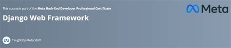 10 best free django courses with certificates take this course
