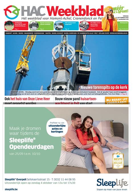 Hac Weekblad Week 39 2020 Benl By Hac Weekblad Issuu