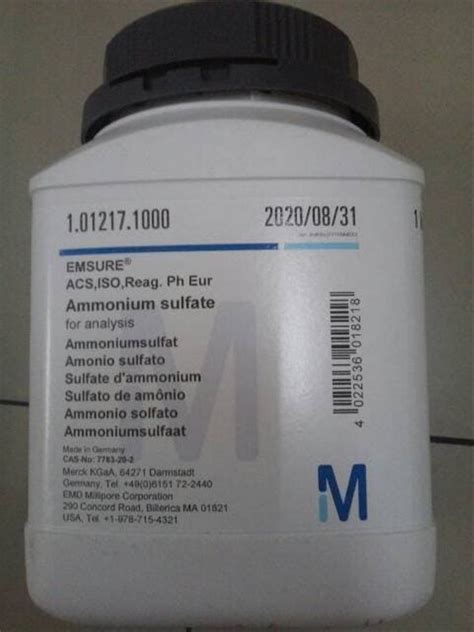 Ammonium Sulfate 1malaysia Bio Lab