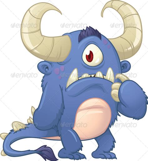 Blue Monster | GraphicRiver