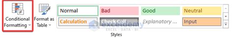 How To Apply Conditional Formatting To Blank Cells In Excel Methods