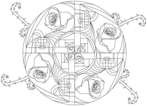 Mandala Allan 2 Mandalas Disegni Da Colorare Per Adulti