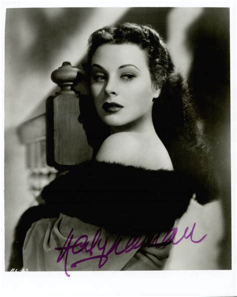 Hedy Lamarr Autographed Signed Photograph Historyforsale Item 74062
