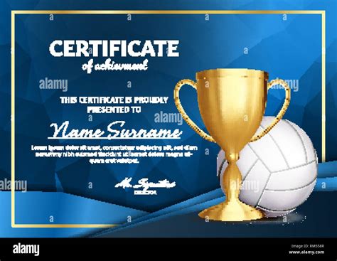 Volleyball Design Template