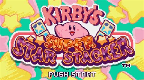 Kirbys Super Star Stacker For Snes Receives Fan Translation Nintendosoup