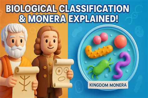 Biological Classification And Kingdom Monera Explained