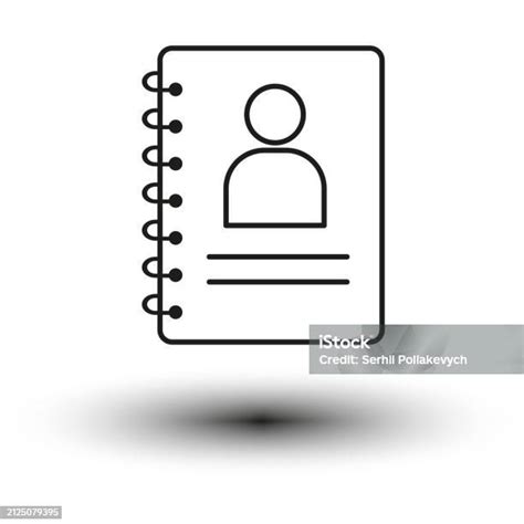 Personal Profile Notebook Icon Identity Documentation Outline User