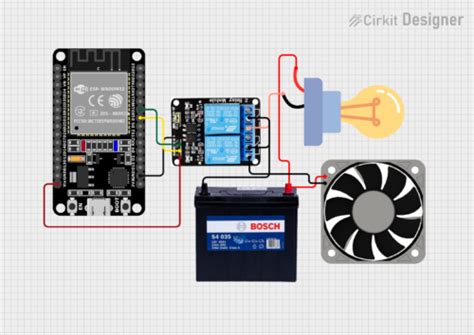 ESP32 With 2 Channel Relay Module Iotwebplanet Com
